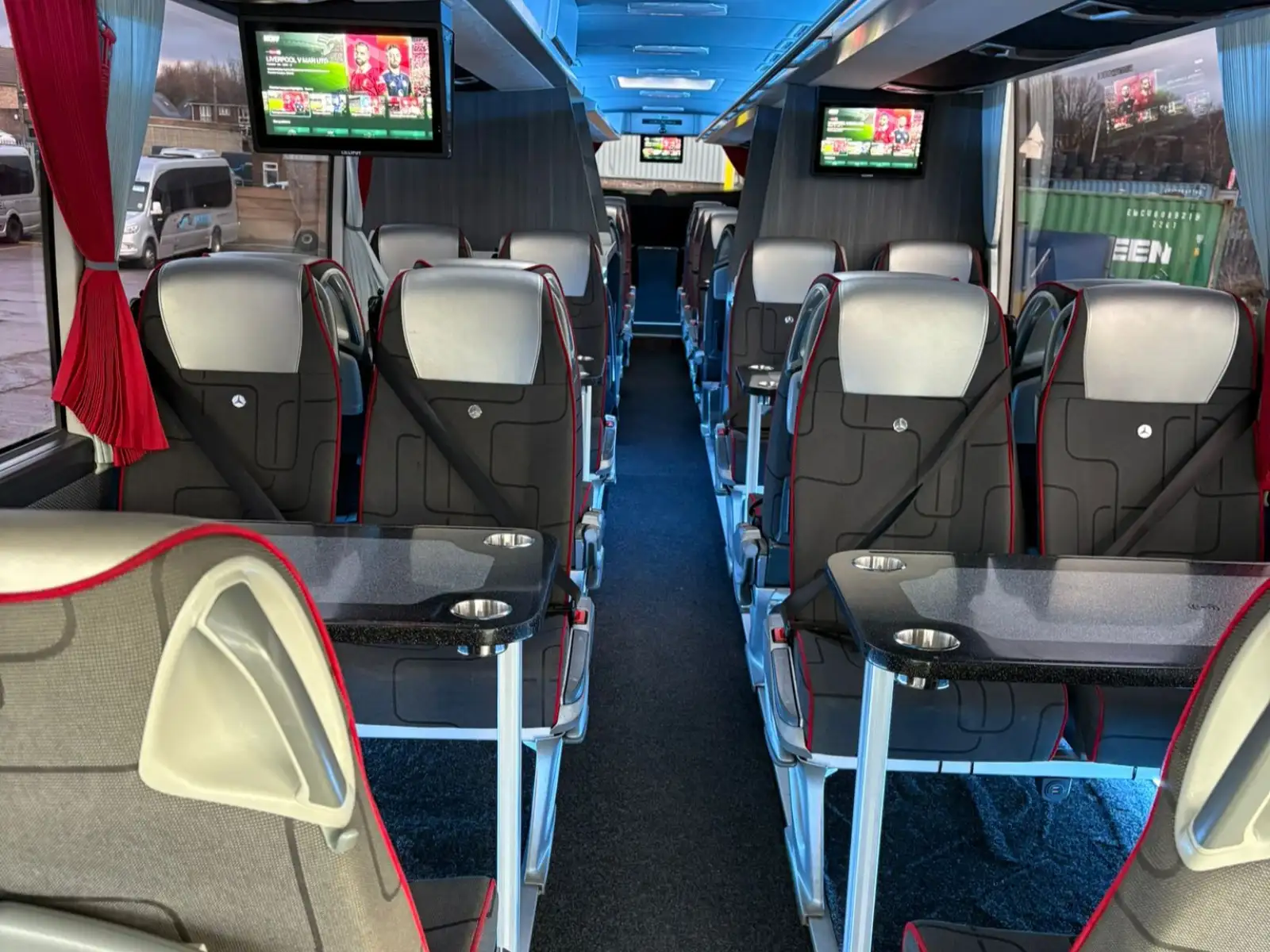 Hire Our VIP Coach Near Leeds, Wakefield & Pontefract Areas
